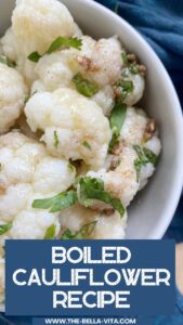 How to Make the Perfect Boiled Cauliflower Every Time