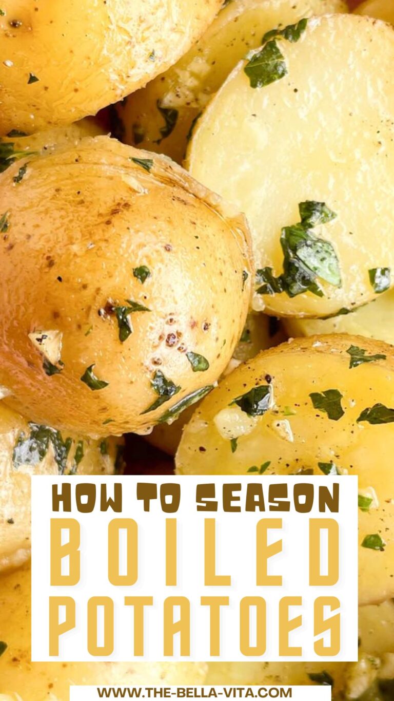 Foolproof Recipe for How to Season Boiled Potatoes