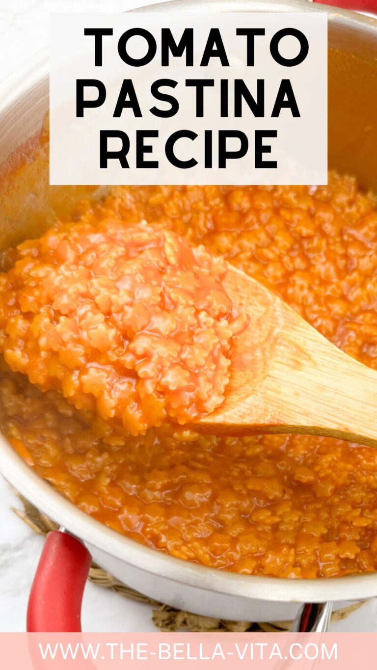 Tomato Pastina - An Italian Comfort Food