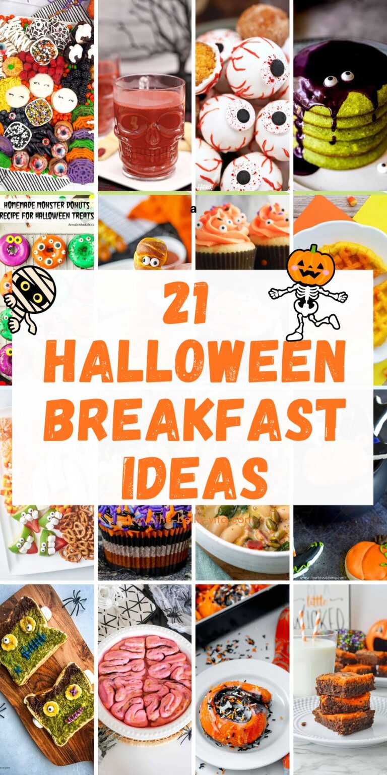 21 Halloween Breakfast Ideas: Sweet, Savory & Spooky